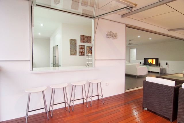 Shute House - Modern - Living Room - Brisbane - by Skale Building ...