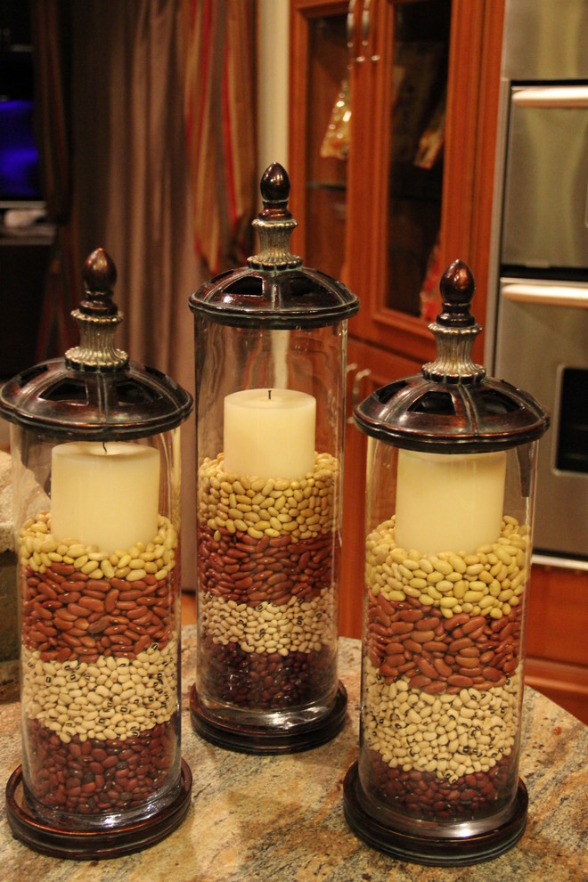 Side Table/Living Room/Decorated For Fall - Living Room - Seattle | Houzz