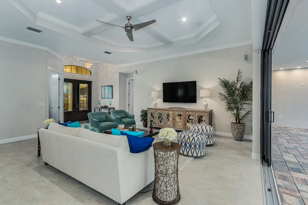 Siesta Key Model Home and Sales Center - Living Room - Tampa - by DMI ...