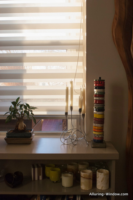 Silhouette Blinds by Alluring Window - Modern - Living Room - New York - by Alluring Window NYC ...