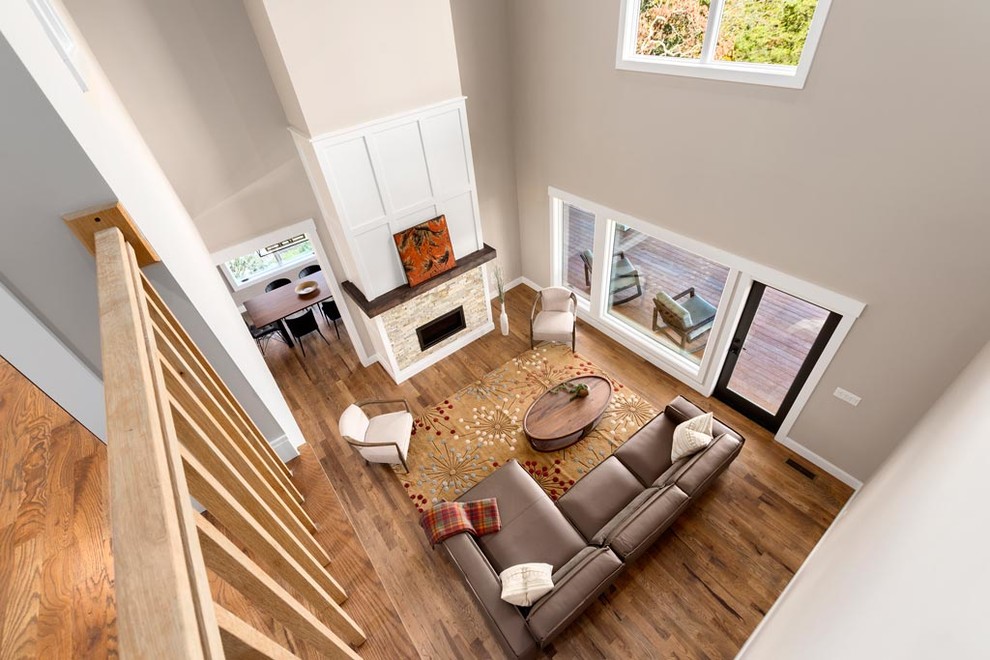 Simple Getaway Cottage - Rustic - Living Room - Other - by MossCreek ...