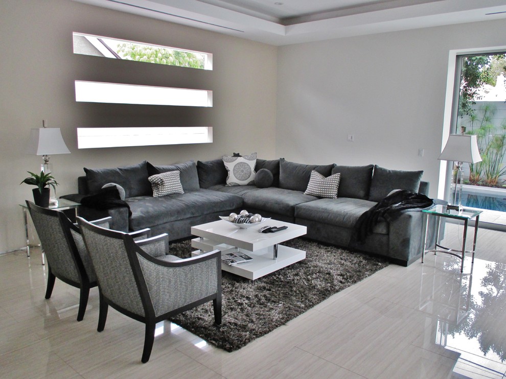 Sitting Pretty design - Contemporary - Living Room - Los Angeles - by ...