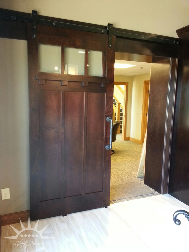 Sliding Barn Style Door - Farmhouse - Living Room - Other - by ...