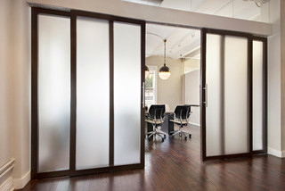 Sliding Door (S) & Sliding Wall (SW) - Contemporary - Living Room - New ...
