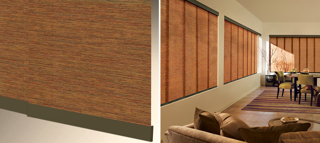 SLIDING PANEL VERTICAL BLINDS - Hunter Douglas Skyline Vertical Blinds ...