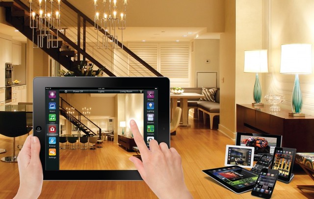 Smart Home - Traditional - Living Room - New York - by Advanced Home ...