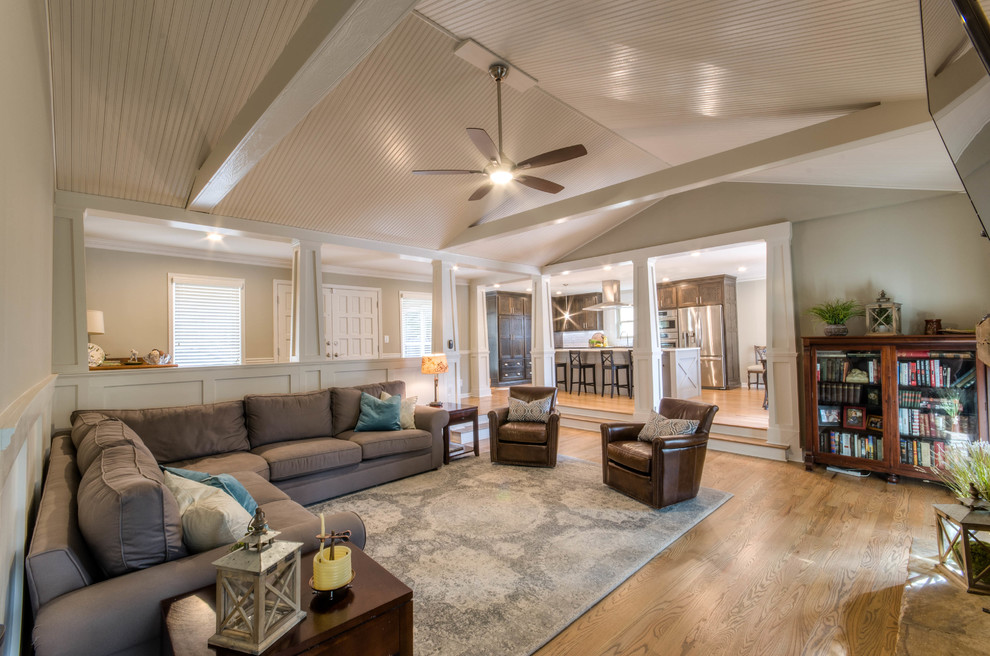 Smyrna Overhaul - Country - Living Room - Atlanta - by Studio Design ...