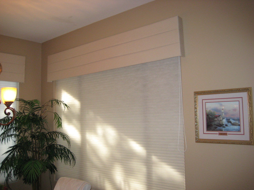 Soft Window treatments - Transitional - Living Room - Phoenix - by ...
