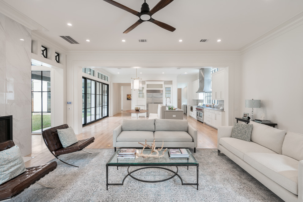 Softly & Swiftly - Contemporary - Living Room - Houston - by Masa ...