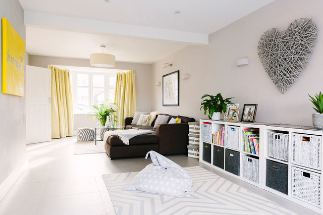 Sophie's Double Reception Room - Modern - Living Room - London - by My ...