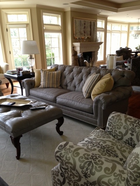 Sophisticated elegant living - Transitional - Living Room - Grand ...