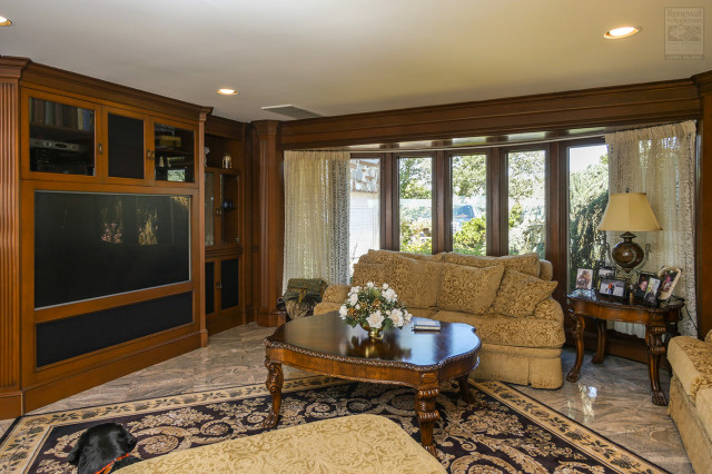 Sophisticated Living Room with New Wood Windows - Renewal by Andersen ...