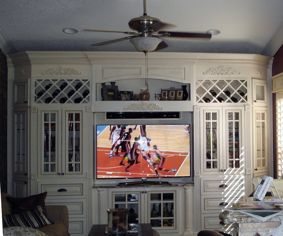 Sosa's Classic Entertainment Center - Traditional - Living Room ...
