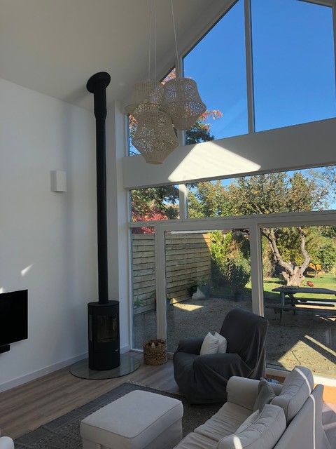 split level extension to cottage - Contemporary - Living Room - Dublin ...