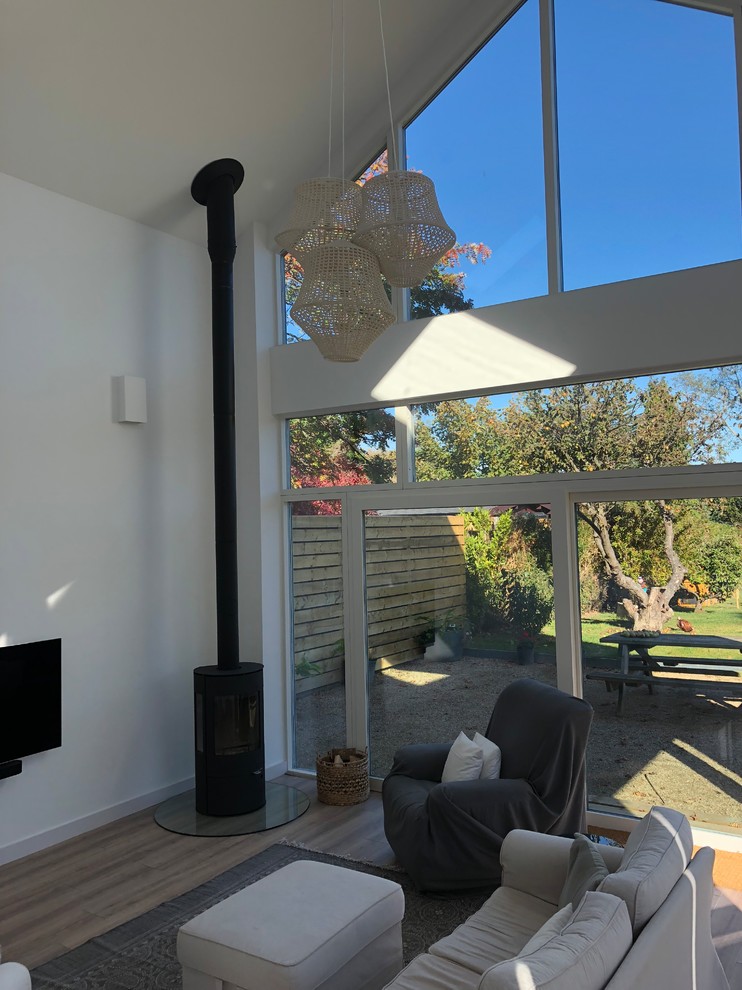 split level extension to cottage - Contemporary - Living Room - Dublin ...