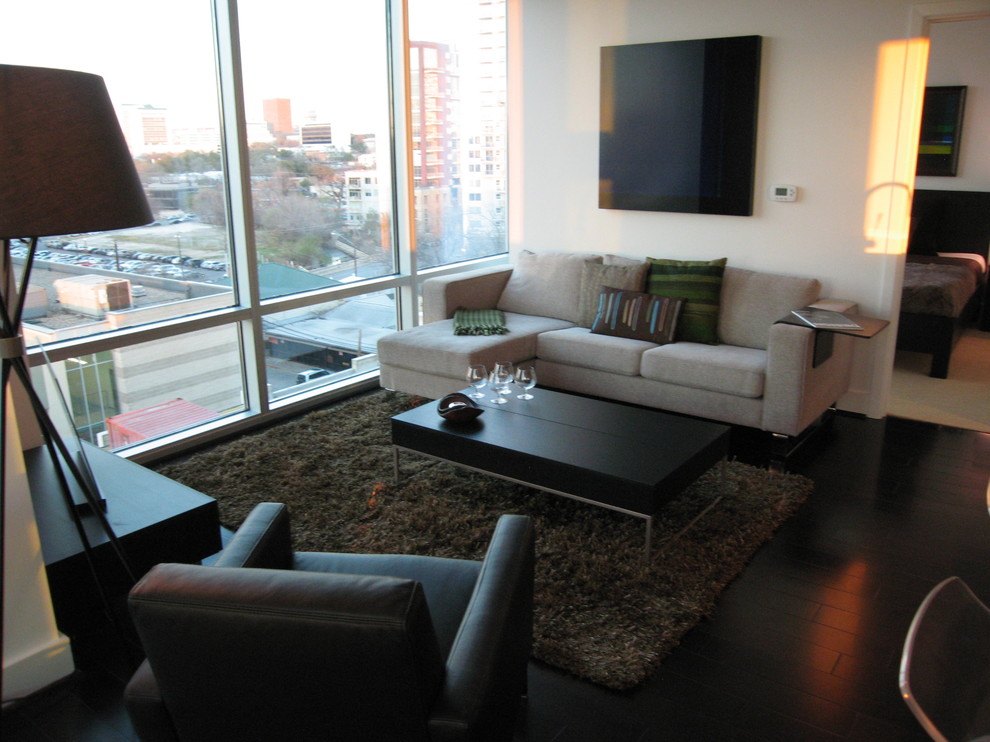 Spring Condo Austin - Modern - Living Room - Austin - by BoConcept ...