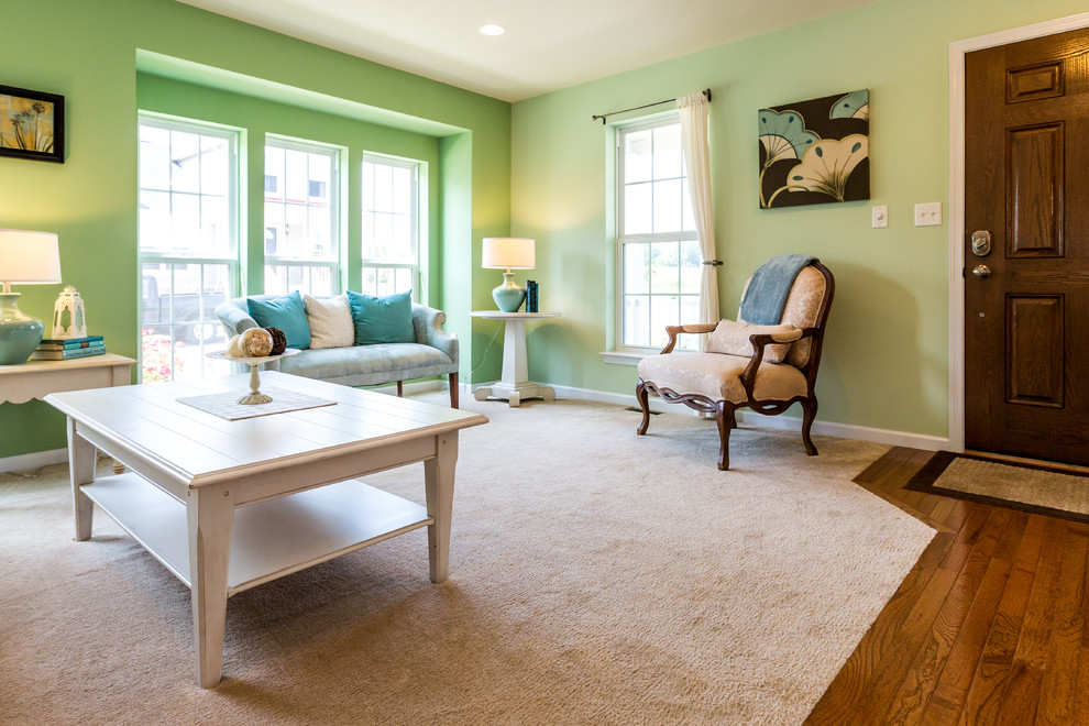 Springfield Village New Home Community - Model Home Living Room ...