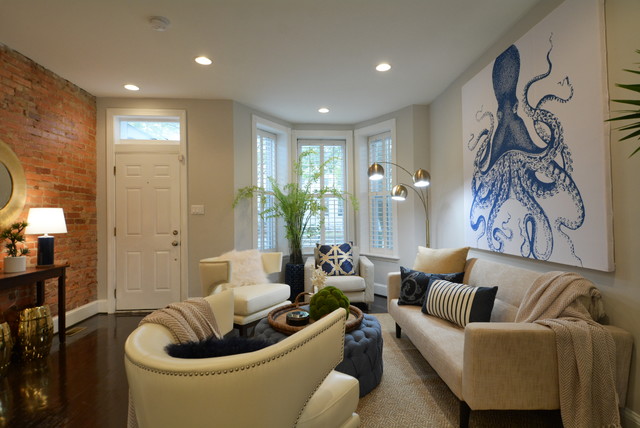 Stage for 14th Street NE - Contemporary - Living Room - DC Metro - by ...