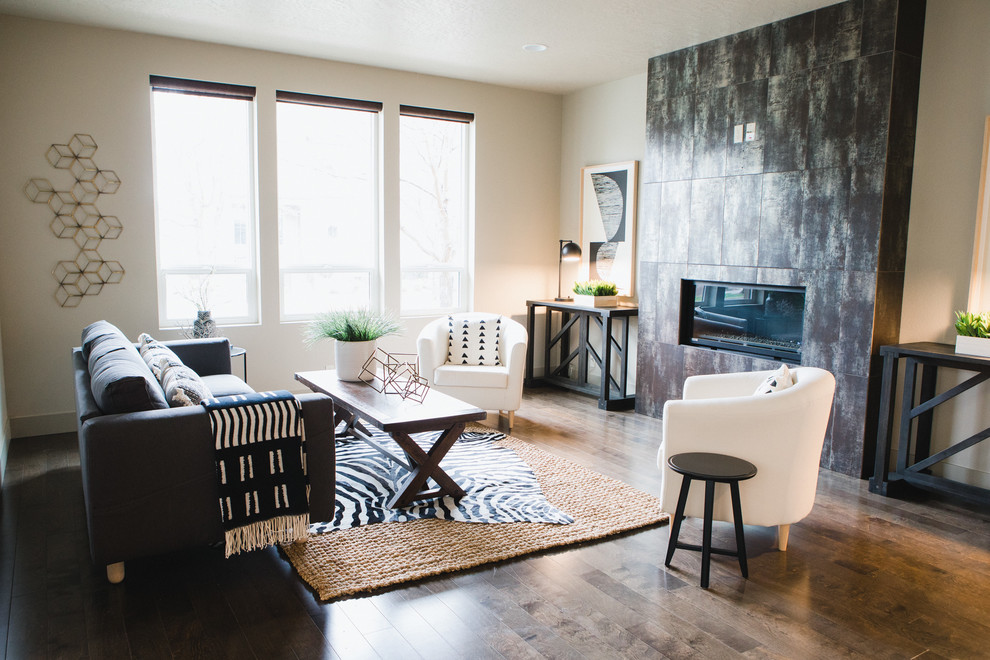 Staged homes - Modern - Living Room - Boise - by Lyn's Design Style | Houzz
