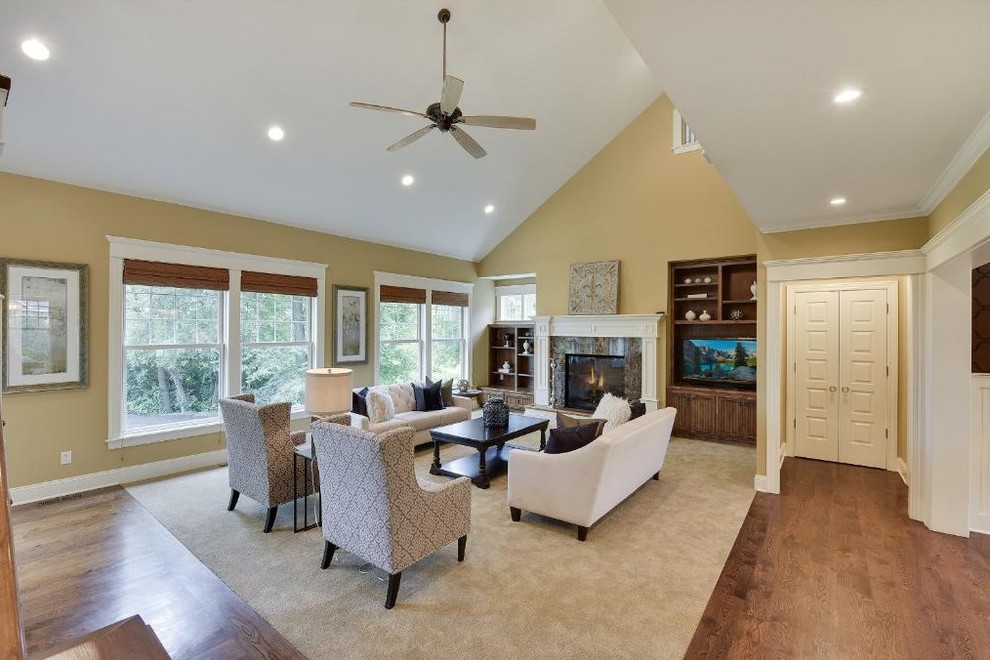 Staging a Cottage style home in Waconia - Country - Living Room ...