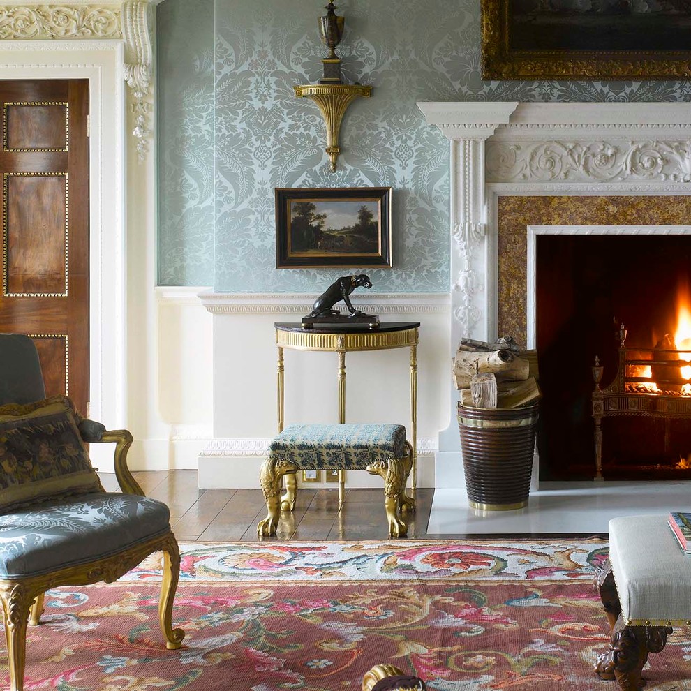 Stately Home, Faringdon, Oxfordshire - Traditional - Living Room ...