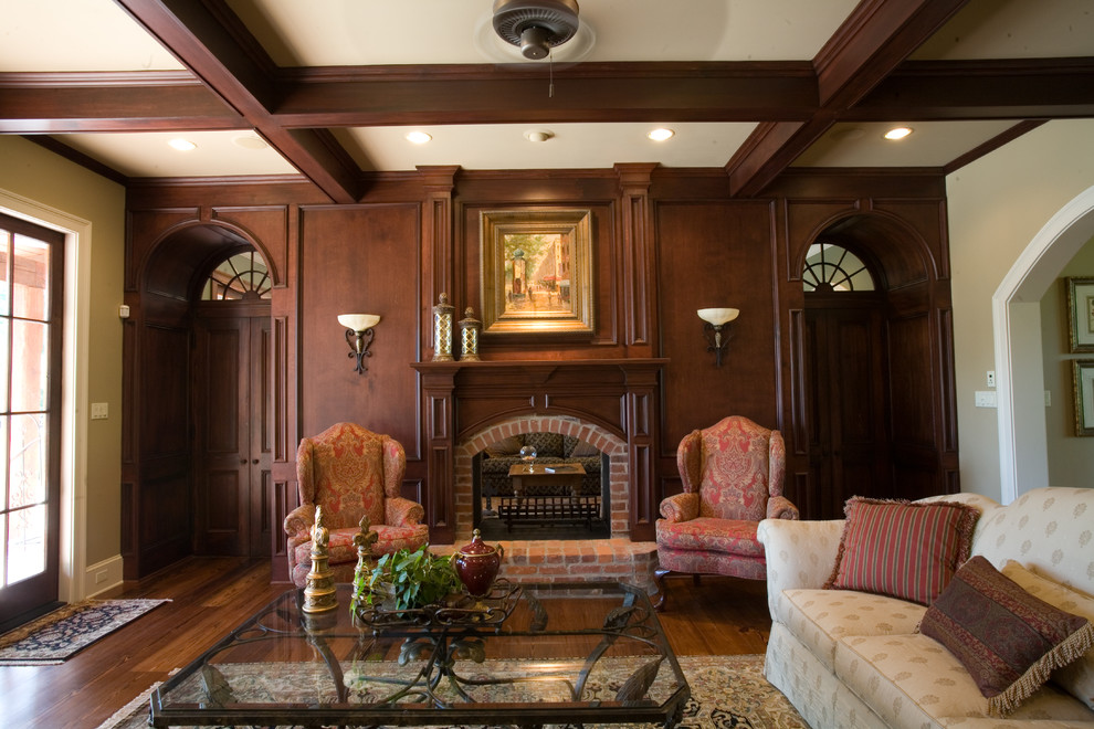 Stately Spring Lake Home - Traditional - Living Room - New Orleans - by ...