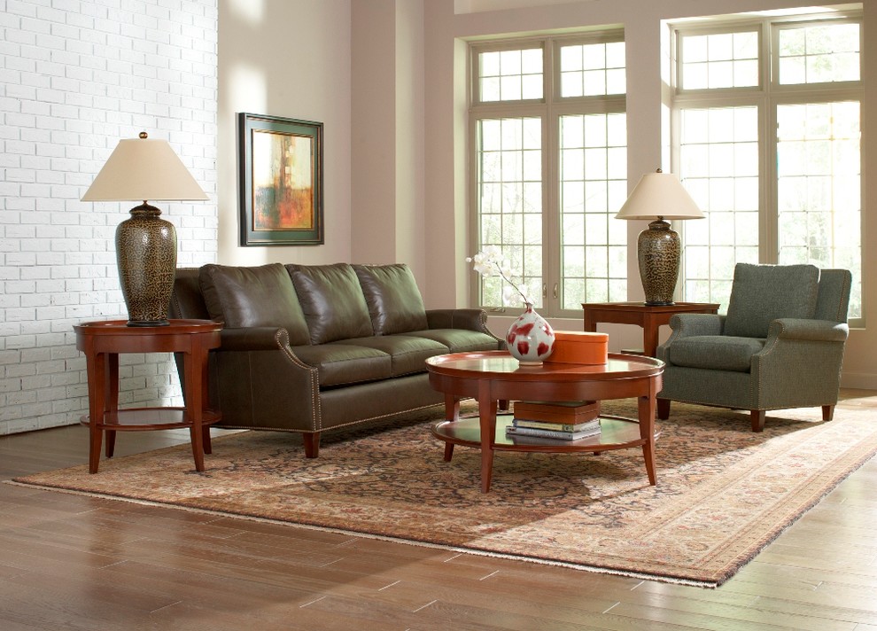 Stickley Fine Upholstery & Leather Collection - Contemporary - Living ...