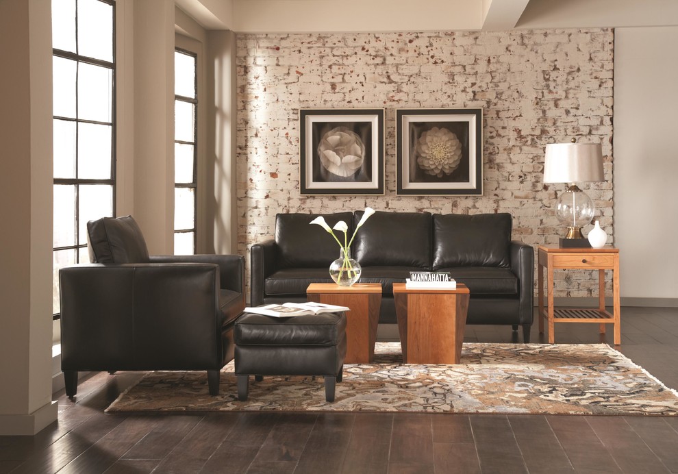 Stickley Fine Upholstery & Leather Collection - Contemporary - Living ...