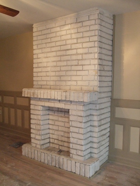 Stone Fireplace - Traditional - Living Room - New York - by Jay-Quin ...