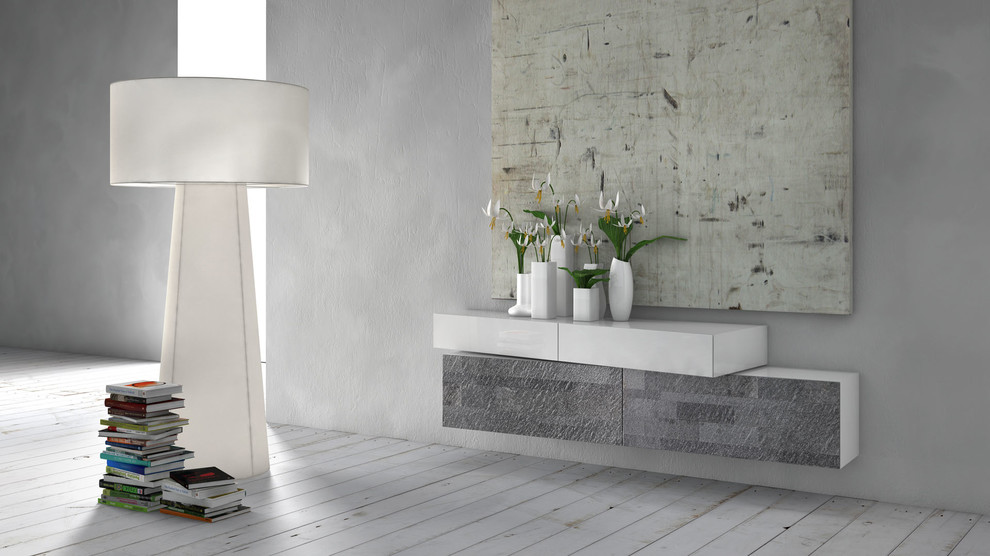 Stone Front Sideboard, Presotto Italy - Modern - Living Room - Boston ...
