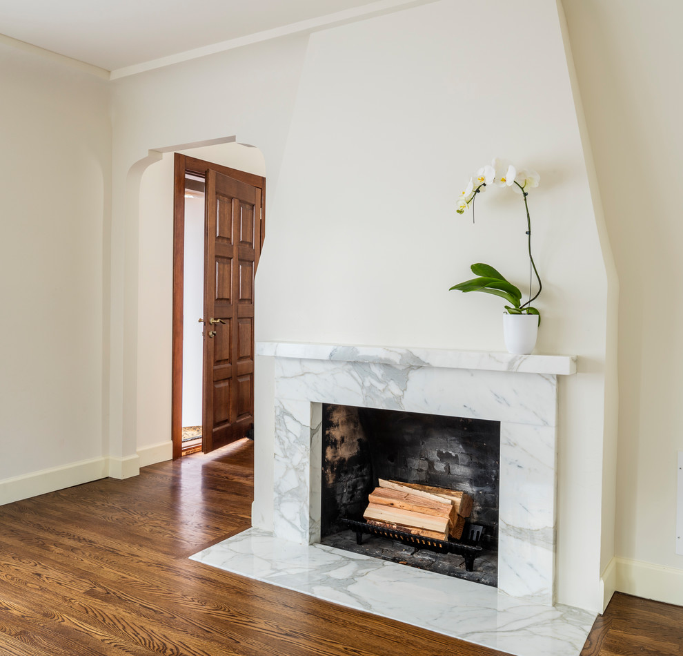 Storybook Home Tudor Addition in Laurelhurst - Traditional - Living ...