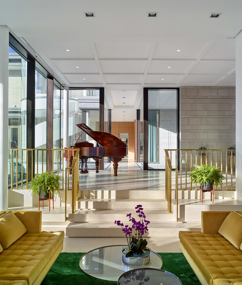 Strata House - Contemporary - Living Room - Toronto - by AUDAX | Houzz