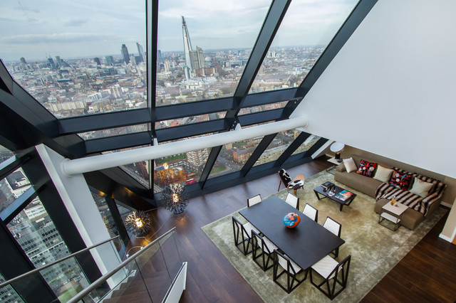 Strata Tower - Contemporary - Living Room - London - by Chris Snook ...