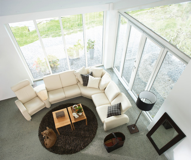 Stressless Arion Sectional Modern Wohnbereich Chicago von Lifestyles Furniture Houzz