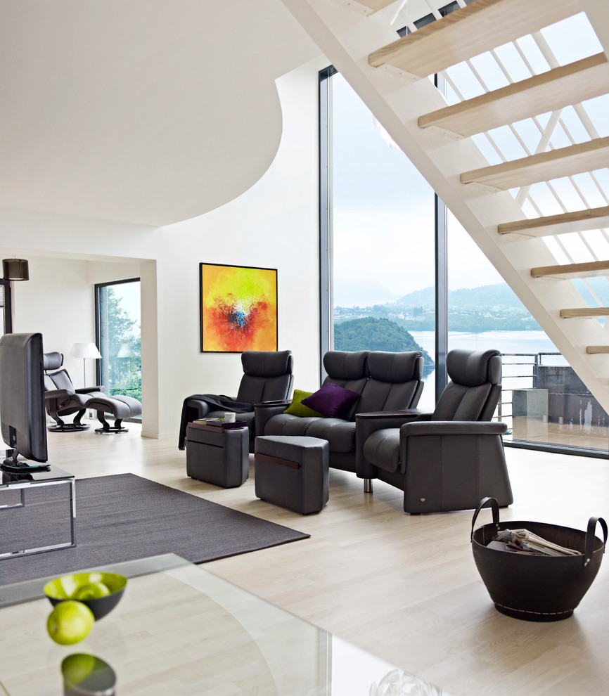 Stressless Design Gallery - Modern - Living Room - New York - by ...