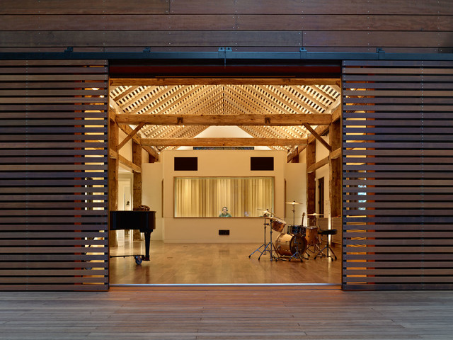 Studio Barn - Modern - Living Room - San Francisco - by Schwartz and ...