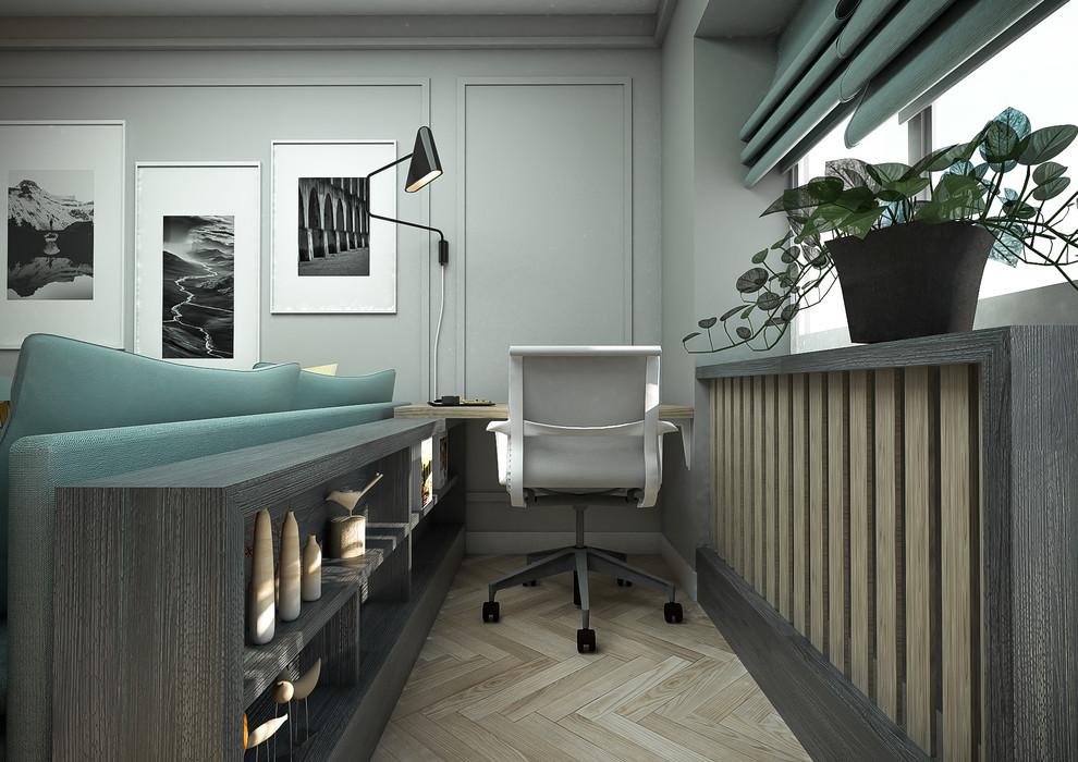 Study Space - Transitional - Living Room - Other - by NOIA Interiors ...