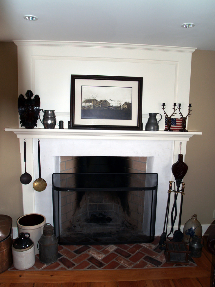 Stump Hall Farmhouse - Farmhouse - Living Room - Philadelphia - by ...