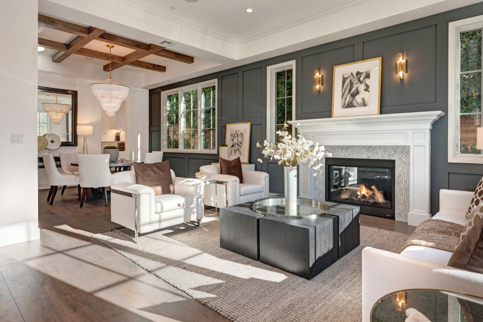 Stunning Santa Monica Traditional - Beach Style - Living Room - Los ...
