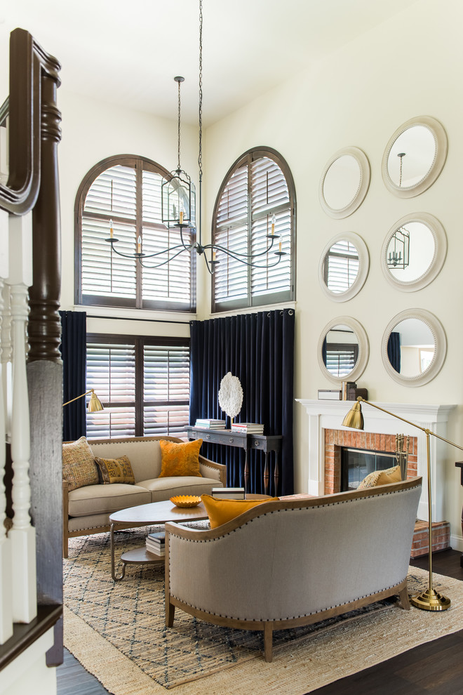 Suburban Home Refresh - Traditional - Living Room - St Louis - by ...