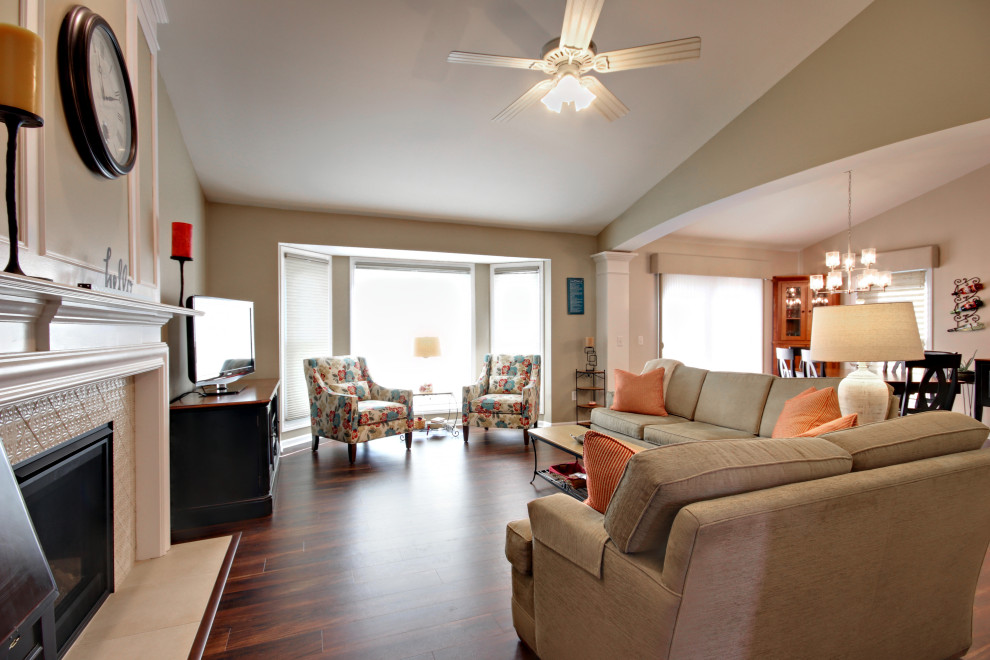 Suburban Remodel - Traditional - Living Room - Grand Rapids - by ...