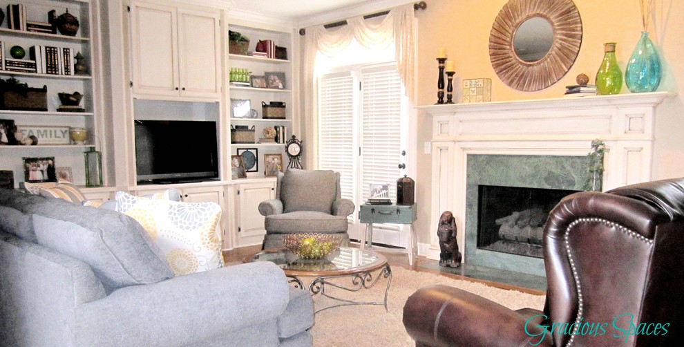 Summer Living Room - Traditional - Living Room - Nashville - by ...