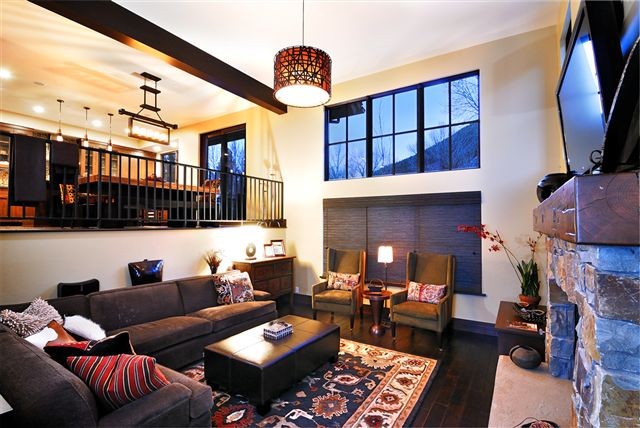 Sun Valley Cabin - Eclectic - Living Room - Orange County - by Plural ...