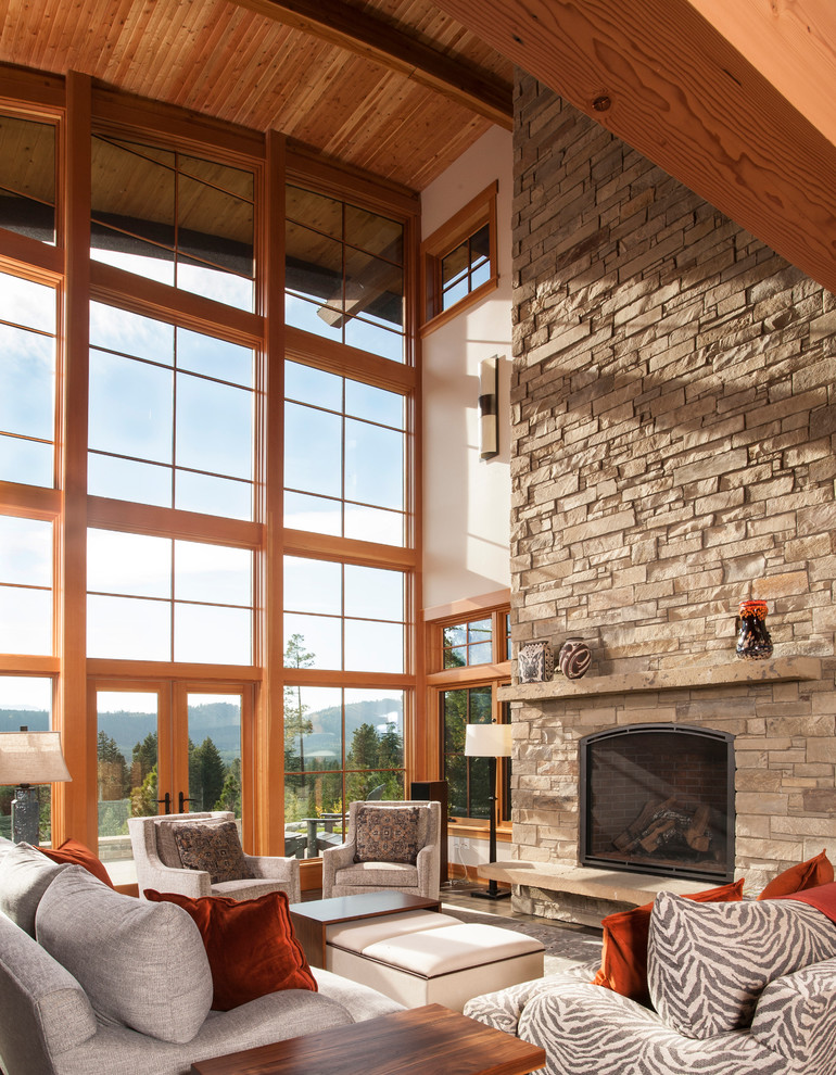 Suncadia - Craftsman - Living Room - Seattle - by Roger Turk/Northlight ...