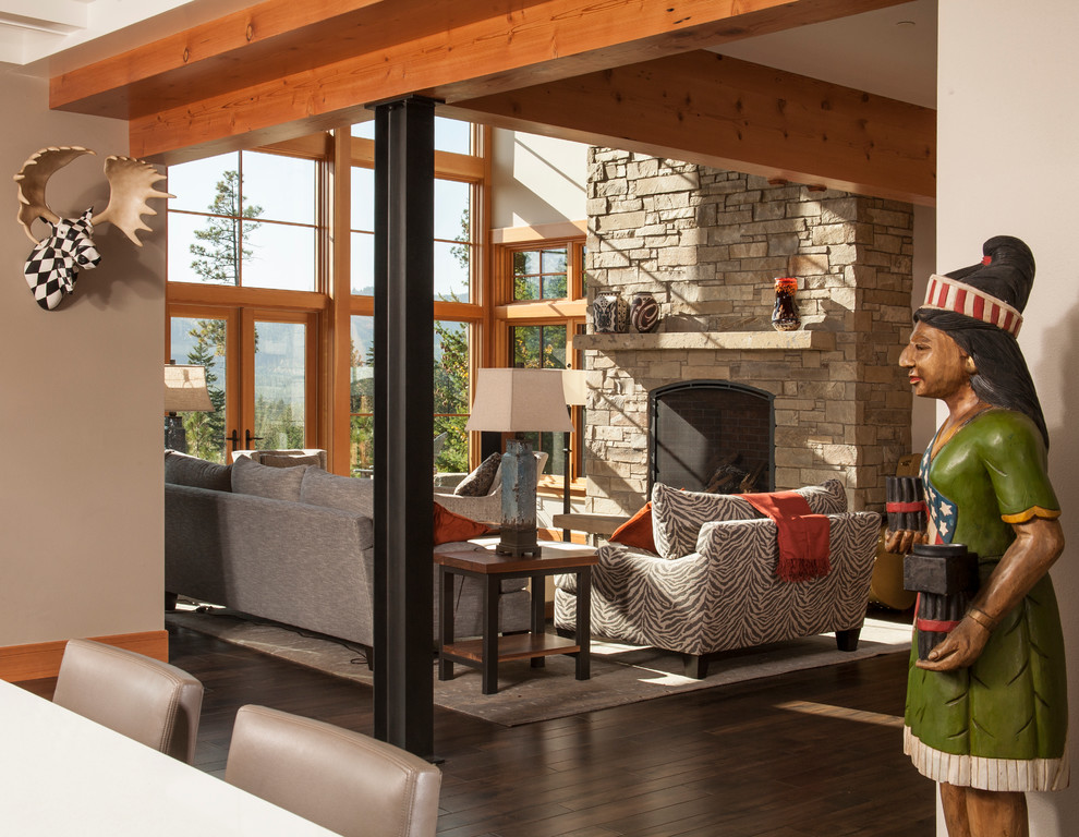 Suncadia - Craftsman - Salon - Seattle - par Roger Turk/Northlight ...