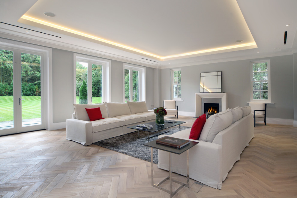 Surrey Mansion - Contemporary - Living Room - Other - by Sam Coles ...