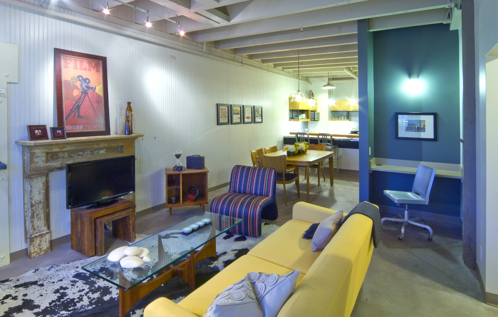 Swift Building Lofts - Modern - Living Room - Other - by High Plains ...