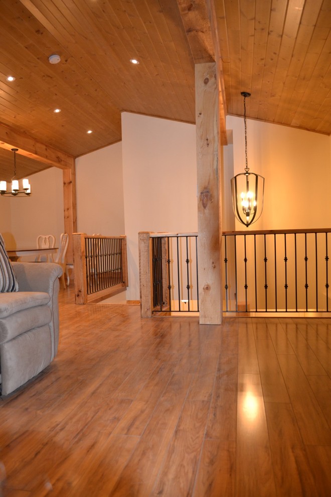 Swiss Meadows - Rustic - Living Room - Toronto - by TDI Construction ...