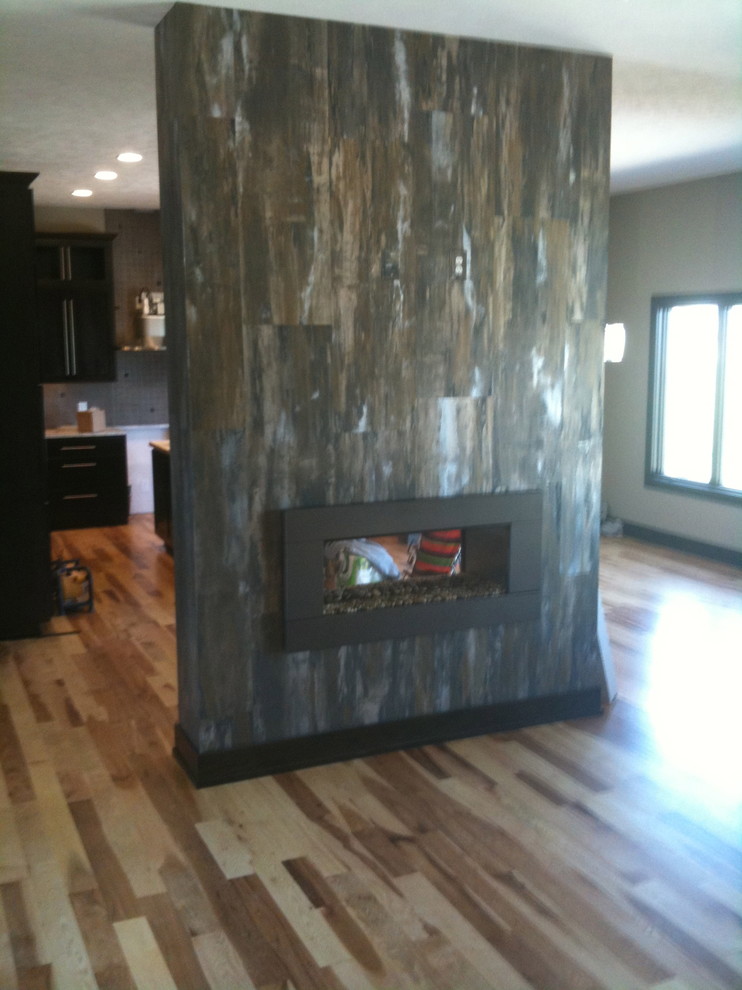 Symmetric Block - Contemporary - Living Room - Omaha - by Vahallan ...