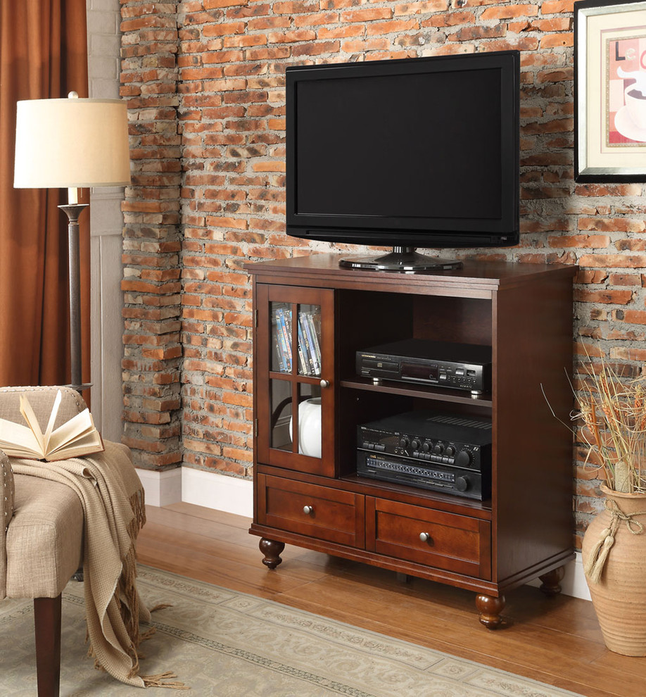 Tahoe Highboy TV Stand - Traditional - Living Room - Chicago - by ...